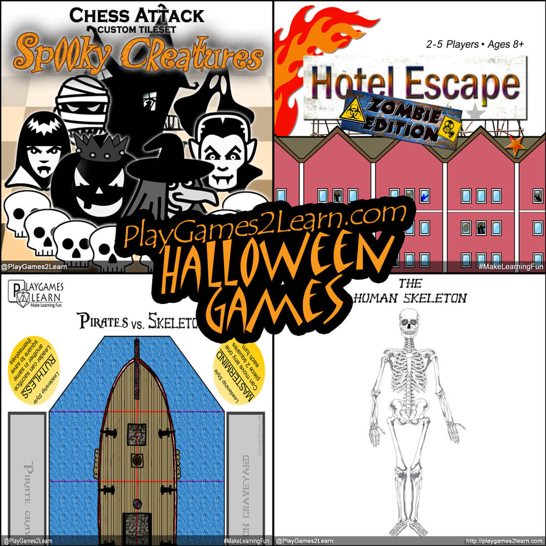 Free Print-and-play Halloween Games – PlayGames2Learn.com