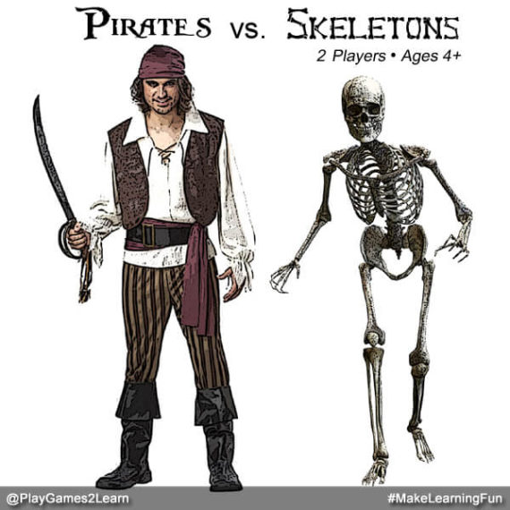 Pirates vs. Skeletons – PlayGames2Learn.com