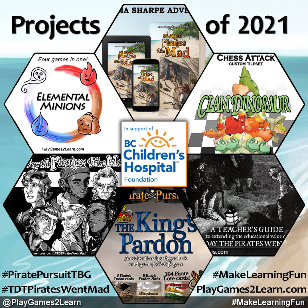 Projects of 2021 – A Look Back – PlayGames2Learn.com